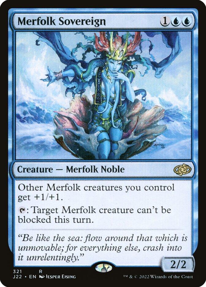 Merfolk Sovereign | Jumpstart 2022 | Card Kingdom