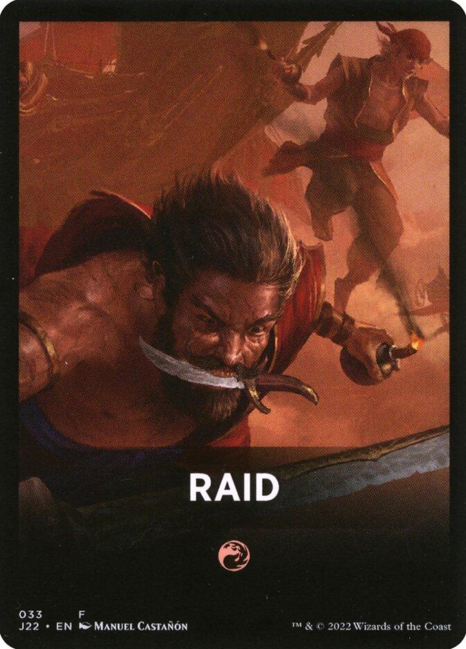 Raid Theme Card | Jumpstart 2022 | Card Kingdom