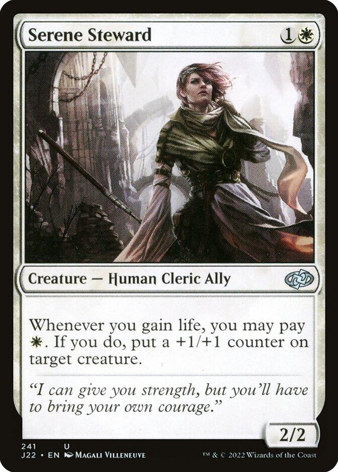 Serene Steward | Jumpstart 2022 | Card Kingdom