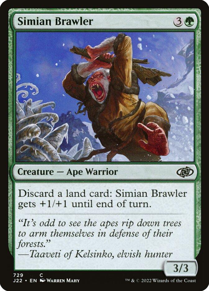 Simian Brawler | Jumpstart 2022 | Card Kingdom