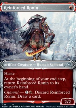 Reinforced Ronin | Kamigawa: Neon Dynasty Variants Foil | Standard ...