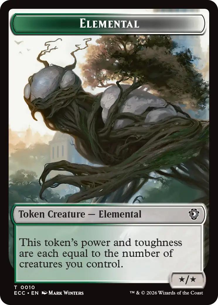 Elemental Token // Copy Token | Lorwyn Eclipsed Commander Decks ...