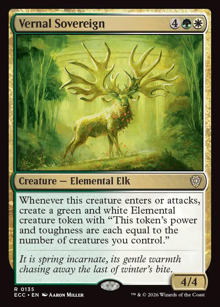 Vernal Sovereign | Lorwyn Eclipsed Commander Decks | Commander | Card ...