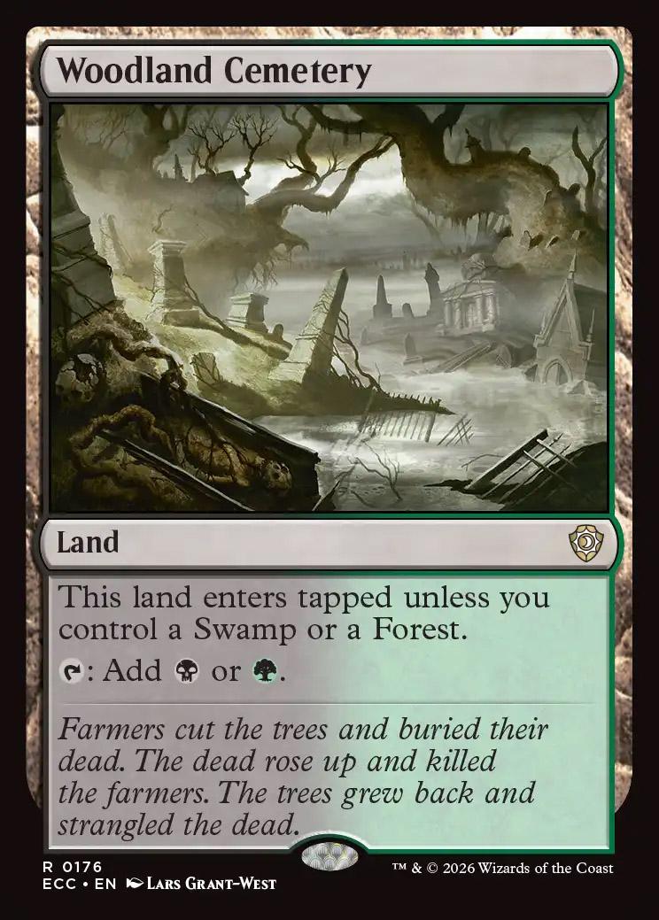 Woodland Cemetery | Lorwyn Eclipsed Commander Decks | Commander | Card ...