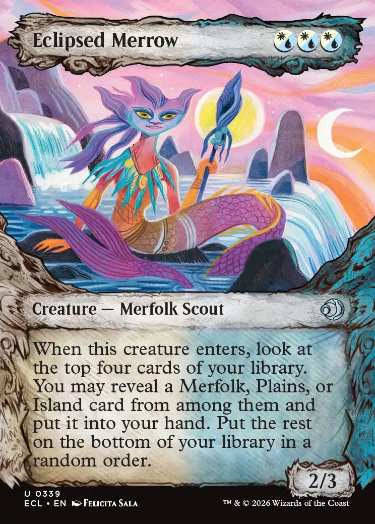 Eclipsed Merrow | Lorwyn Eclipsed Variants | Standard | Card Kingdom