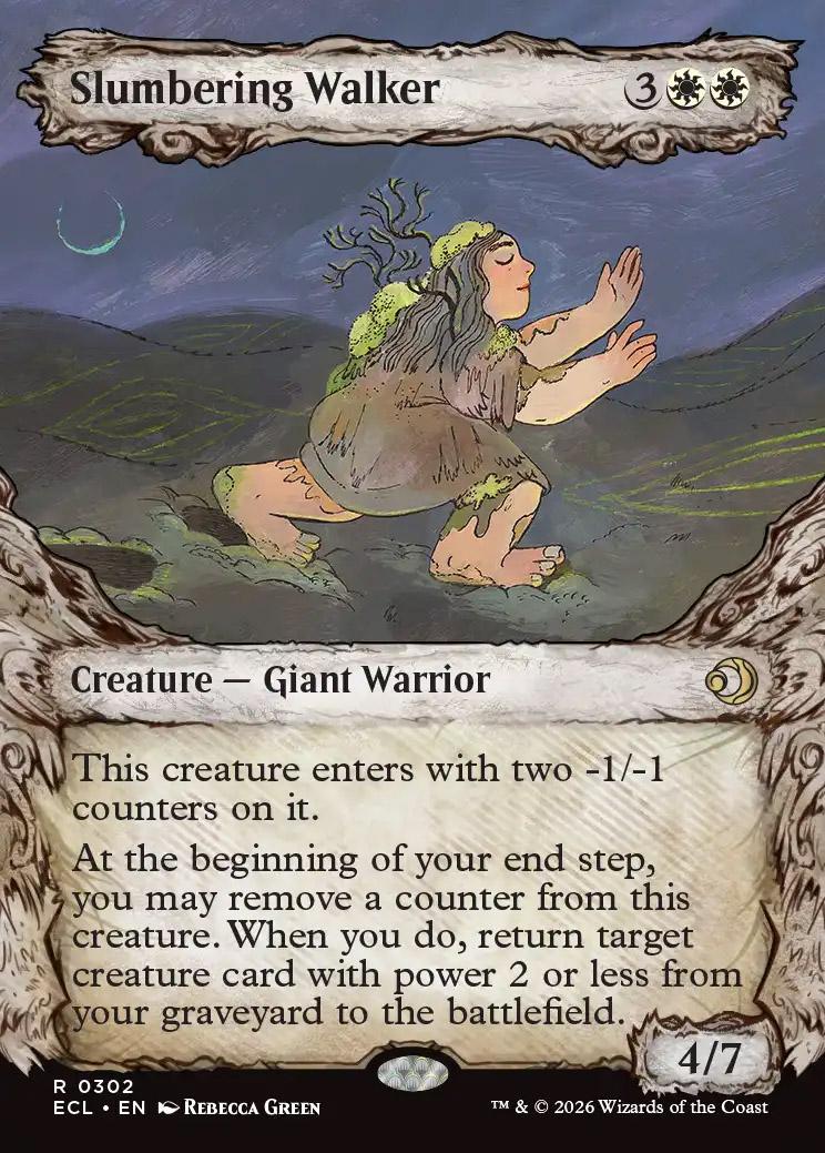 Slumbering Walker | Lorwyn Eclipsed Variants | Standard | Card Kingdom