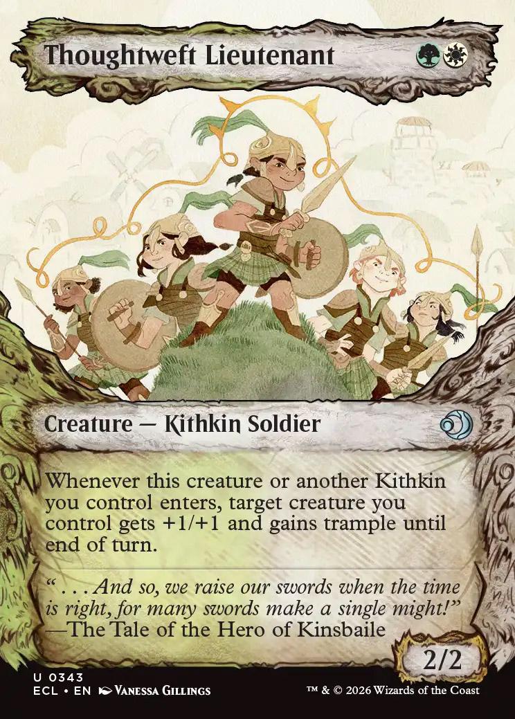 Thoughtweft Lieutenant | Lorwyn Eclipsed Variants | Standard | Card Kingdom