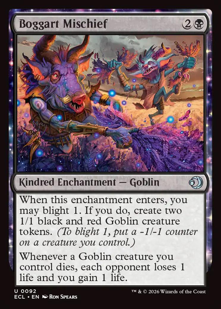 Boggart Mischief | Lorwyn Eclipsed | Standard | Card Kingdom