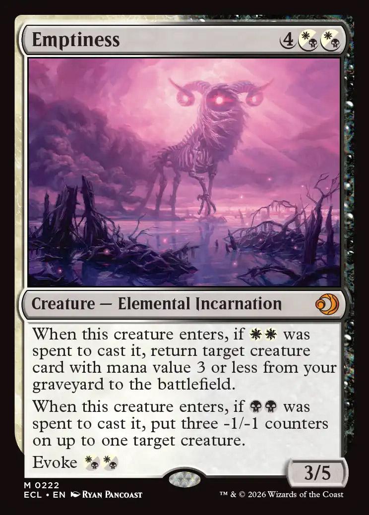 Emptiness | Lorwyn Eclipsed | Standard | Card Kingdom