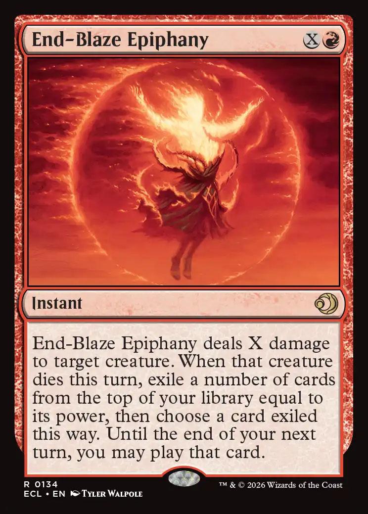 End-Blaze Epiphany | Lorwyn Eclipsed | Standard | Card Kingdom