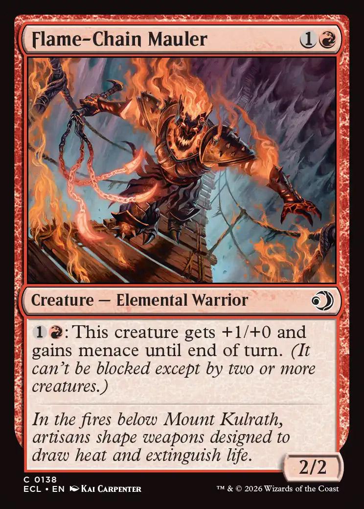 Flame-Chain Mauler | Lorwyn Eclipsed | Standard | Card Kingdom