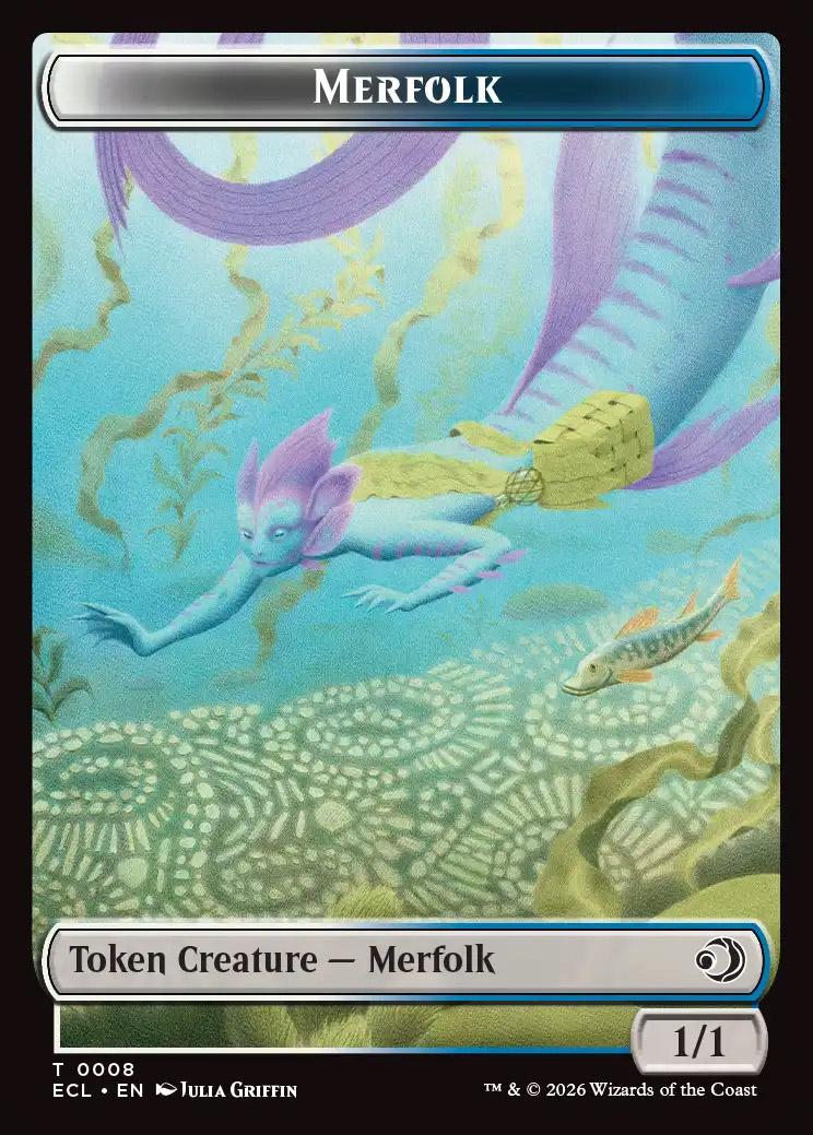 Merfolk Token | Lorwyn Eclipsed | Standard | Card Kingdom