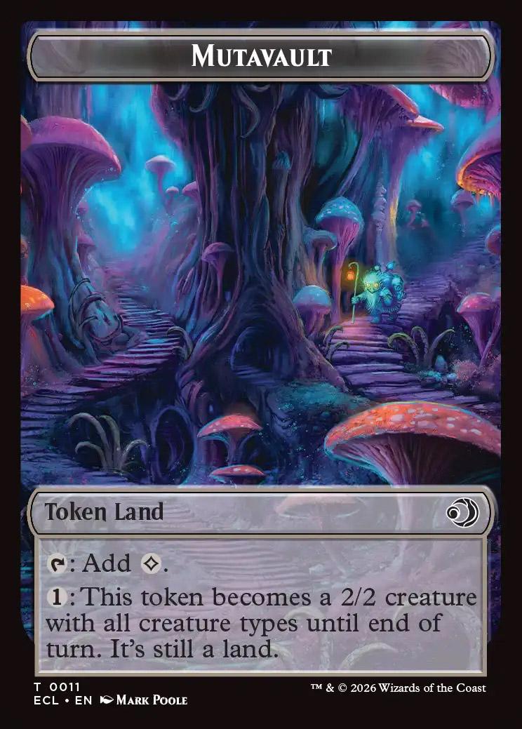 Mutavault Token | Lorwyn Eclipsed Foil | Standard | Card Kingdom