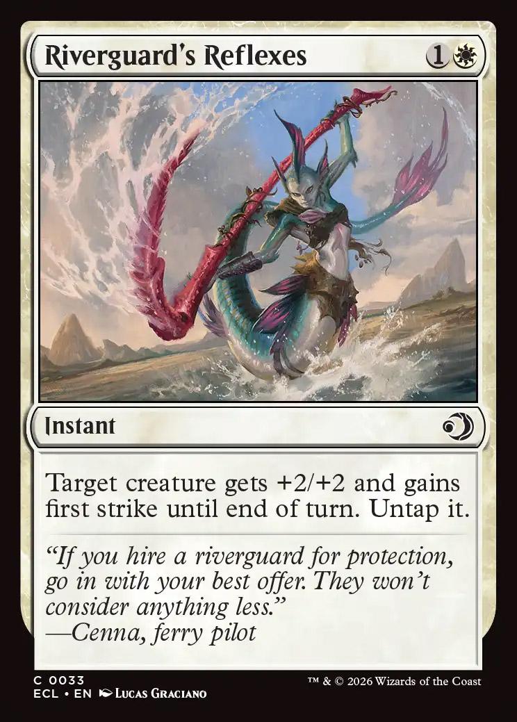Riverguard's Reflexes | Lorwyn Eclipsed | Standard | Card Kingdom