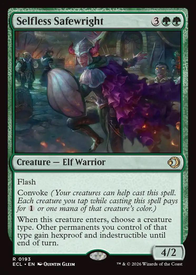 Selfless Safewright | Lorwyn Eclipsed | Standard | Card Kingdom