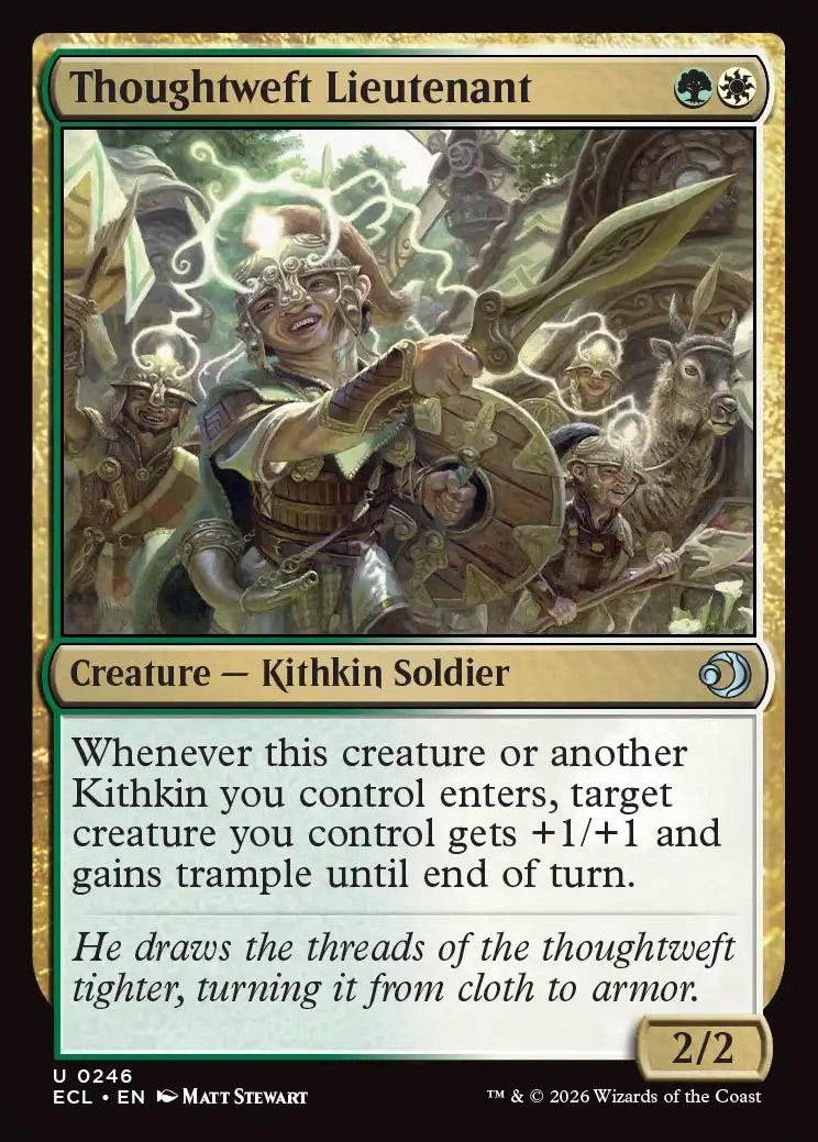 Thoughtweft Lieutenant | Lorwyn Eclipsed | Standard | Card Kingdom