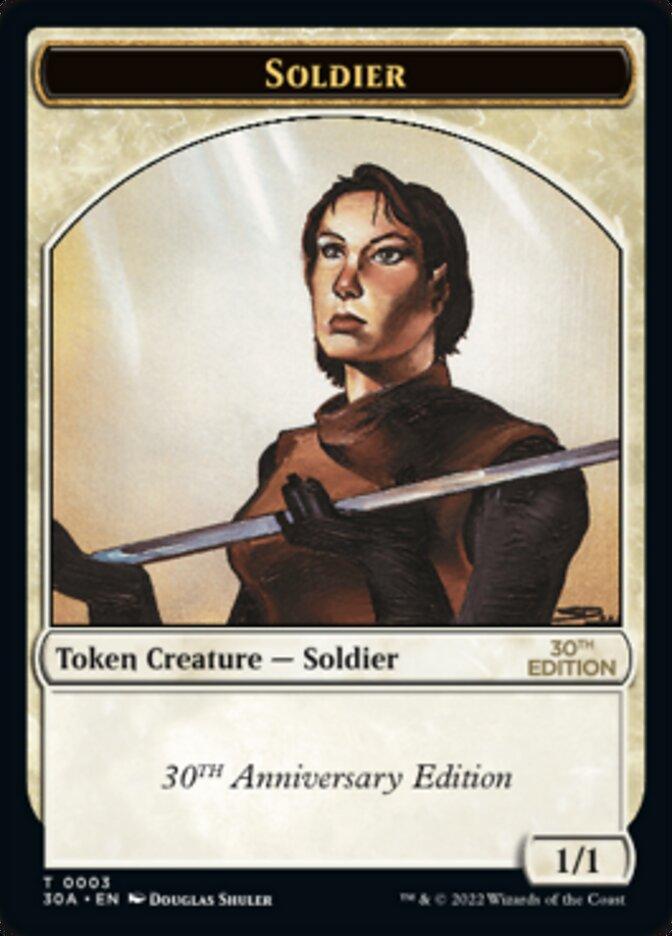 Soldier Token | Magic 30th Anniversary Edition | Card Kingdom