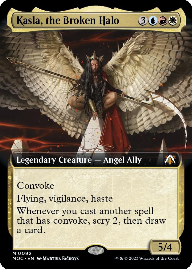 Kasla, the Broken Halo | March of the Machine Commander Decks Variants ...