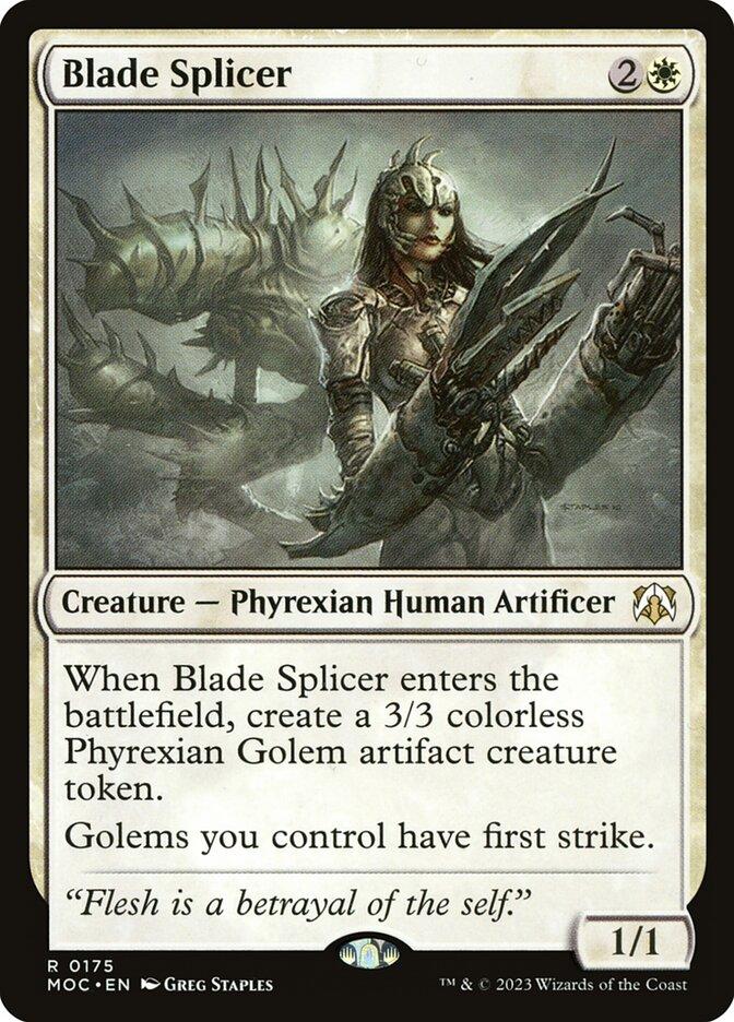 Blade Splicer | March of the Machine Commander Decks | Commander | Card ...