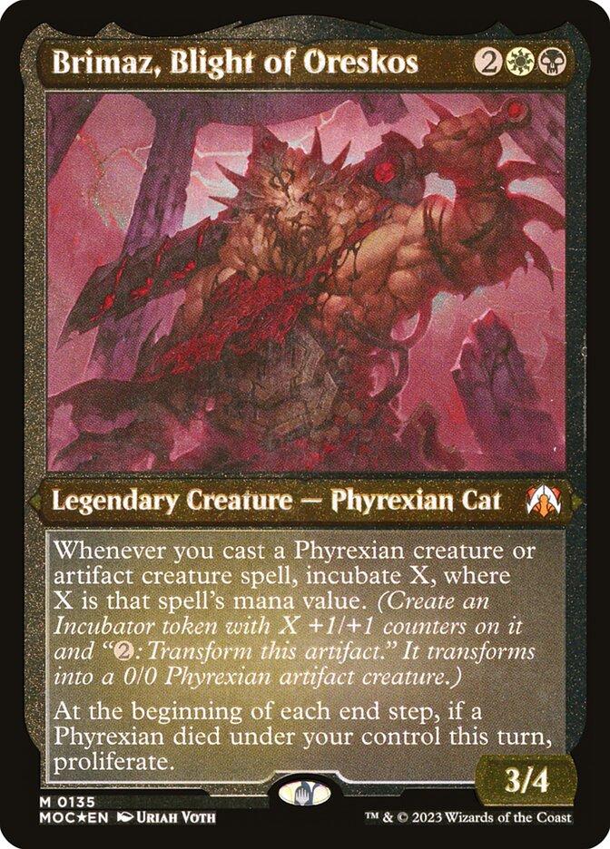 Brimaz, Blight of Oreskos | March of the Machine Commander Decks ...