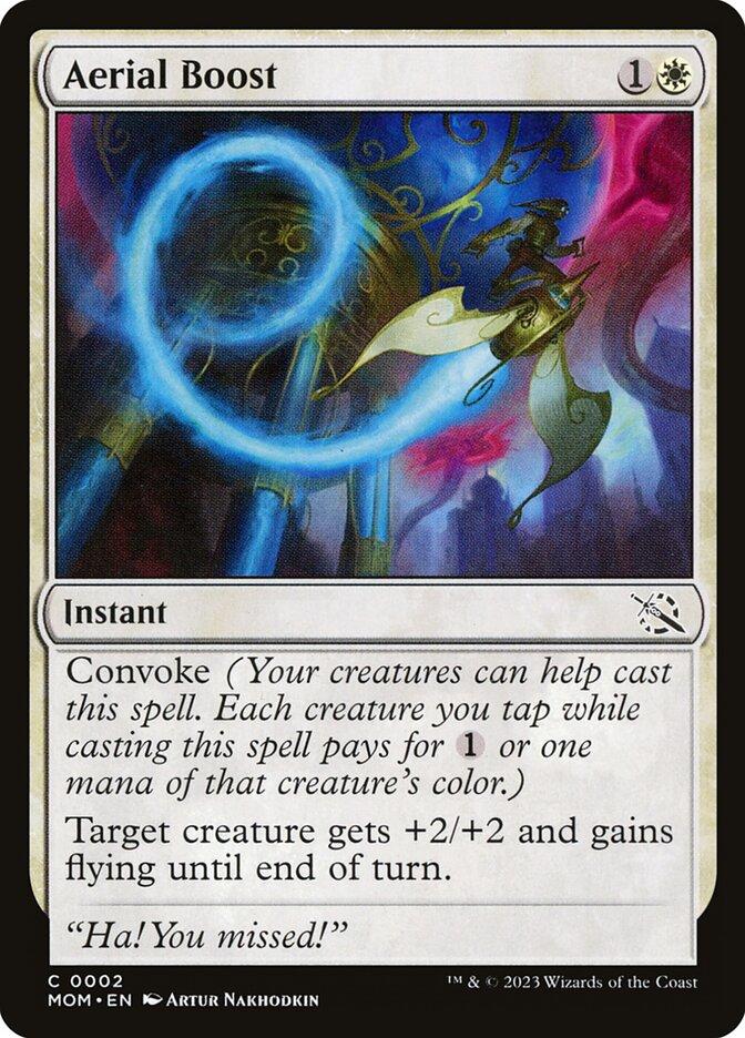 Aerial Boost | March of the Machine | Standard | Card Kingdom