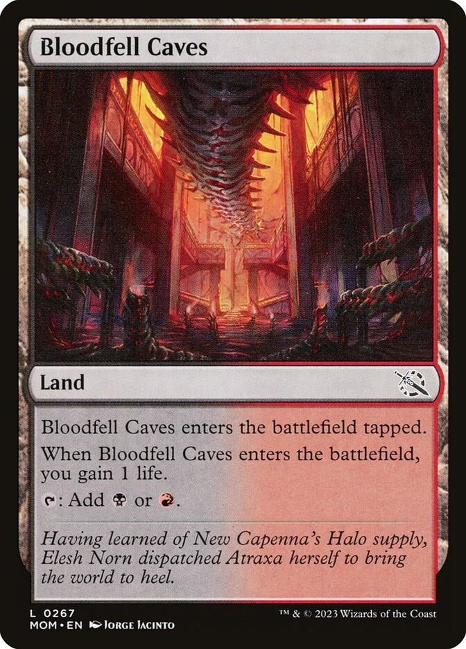 Bloodfell Caves | March of the Machine | Standard | Card Kingdom