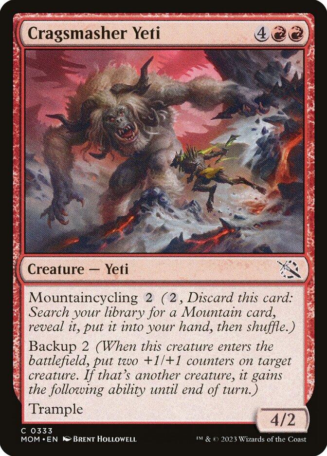 Cragsmasher Yeti | March of the Machine | Standard | Card Kingdom