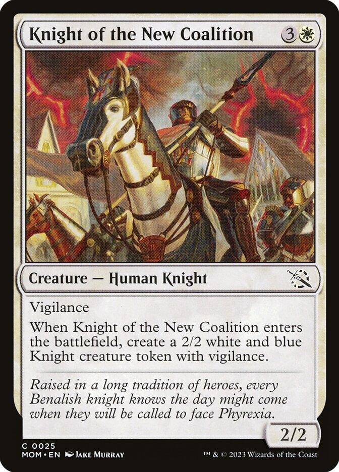 Knight of the New Coalition | March of the Machine | Standard | Card ...