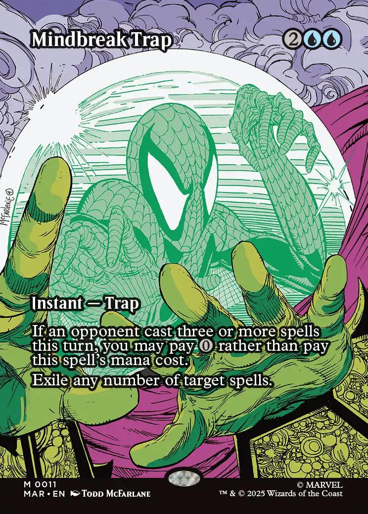 Marvel Eternal-Legal Foil: Mindbreak Trap