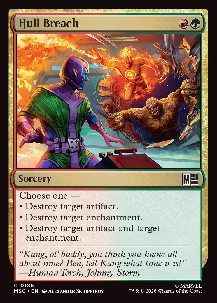 Marvel Super Heroes Eternal-Legal Foil: Hull Breach (Surge Foil)
