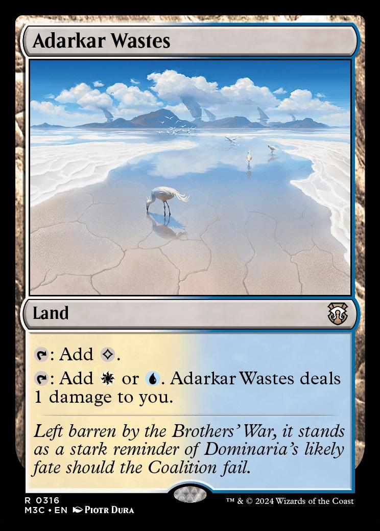 Adarkar Wastes | Modern Horizons 3 Commander Decks | Commander | Card ...
