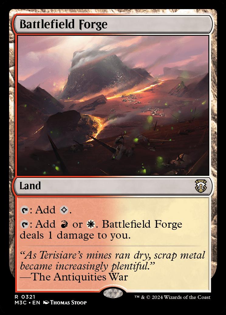 Battlefield Forge | Modern Horizons 3 Commander Decks Foil | Commander ...