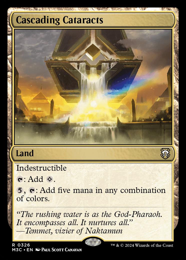 Cascading Cataracts | Modern Horizons 3 Commander Decks | Commander ...