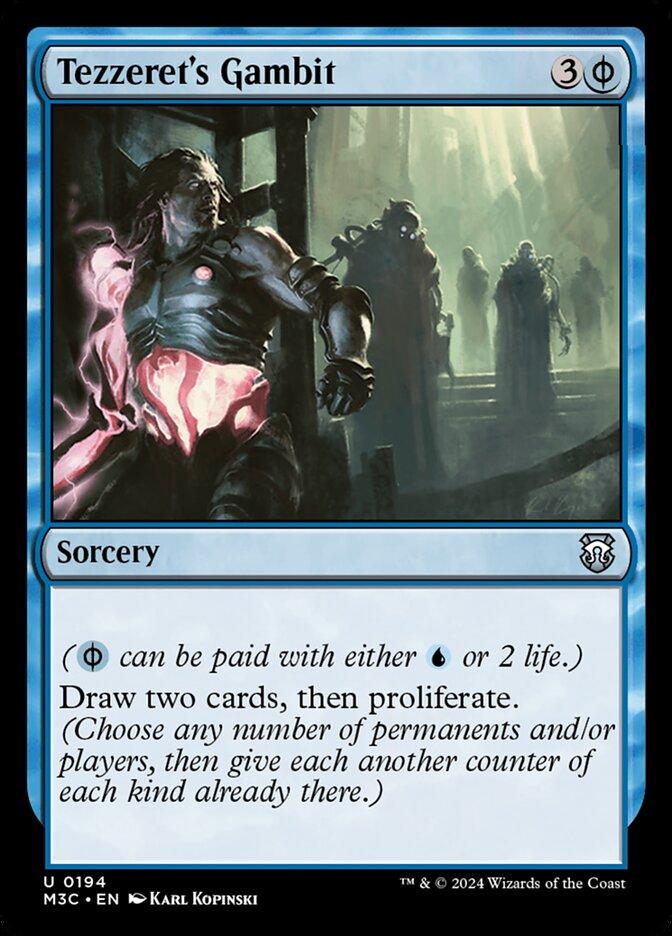 Tezzeret's Gambit | Modern Horizons 3 Commander Decks Foil | Commander ...