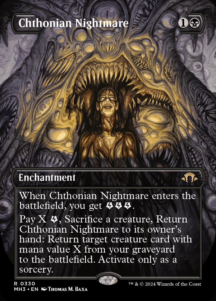 Chthonian Nightmare | Modern Horizons 3 Variants Foil | Modern | Card ...