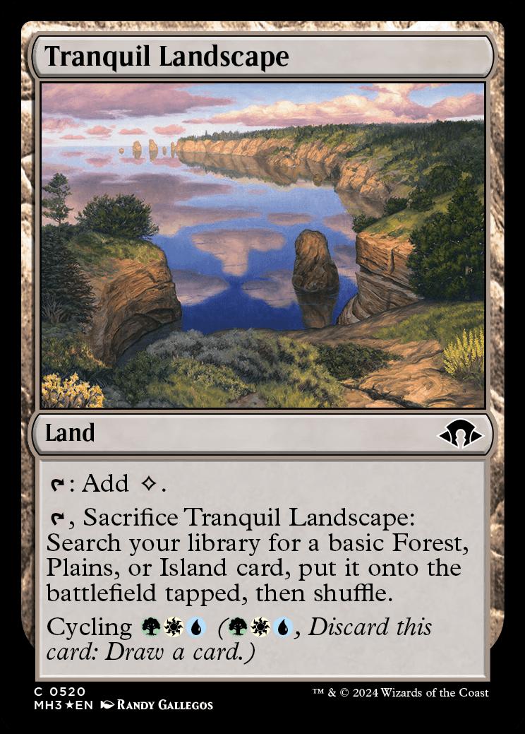 Tranquil Landscape | Modern Horizons 3 Foil | Modern | Card Kingdom