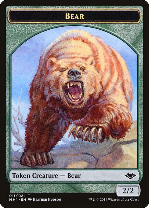 Bear Token | Modern Horizons Foil | Modern | Card Kingdom