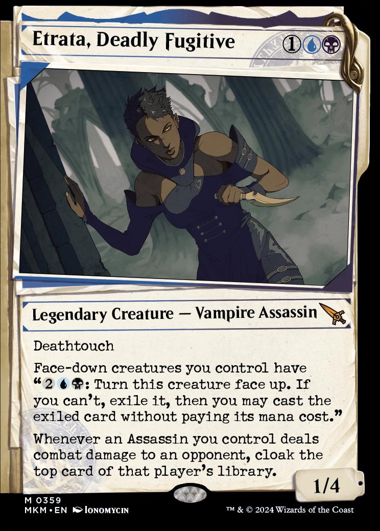 Etrata, Deadly Fugitive | Murders at Karlov Manor Variants | Standard ...