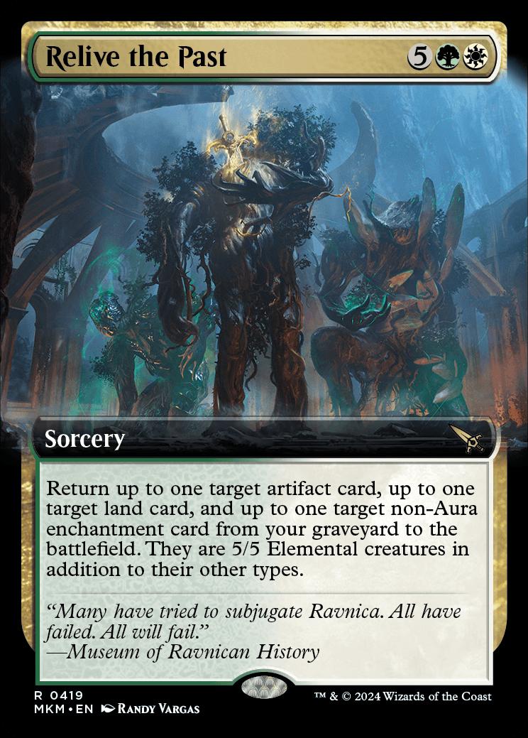 Relive the Past | Murders at Karlov Manor Variants | Standard | Card ...
