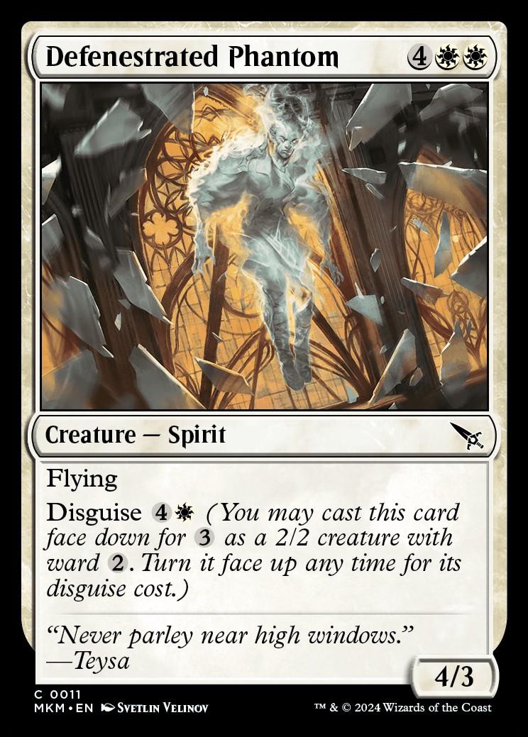 Defenestrated Phantom | Murders at Karlov Manor | Standard | Card Kingdom