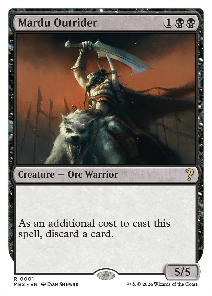 Mardu Outrider | Mystery Booster 2 | Card Kingdom