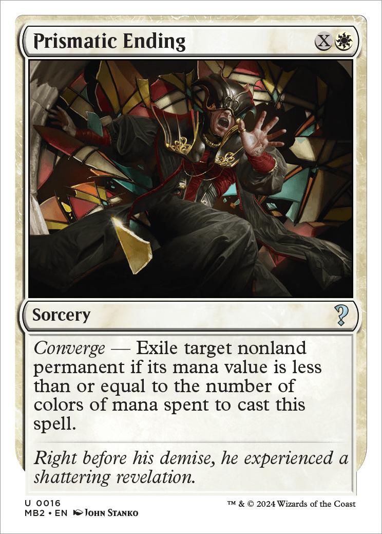 Prismatic Ending | Mystery Booster 2 | Card Kingdom