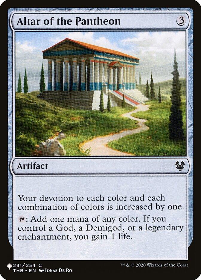 Altar of the Pantheon | Mystery Booster/The List | Card Kingdom