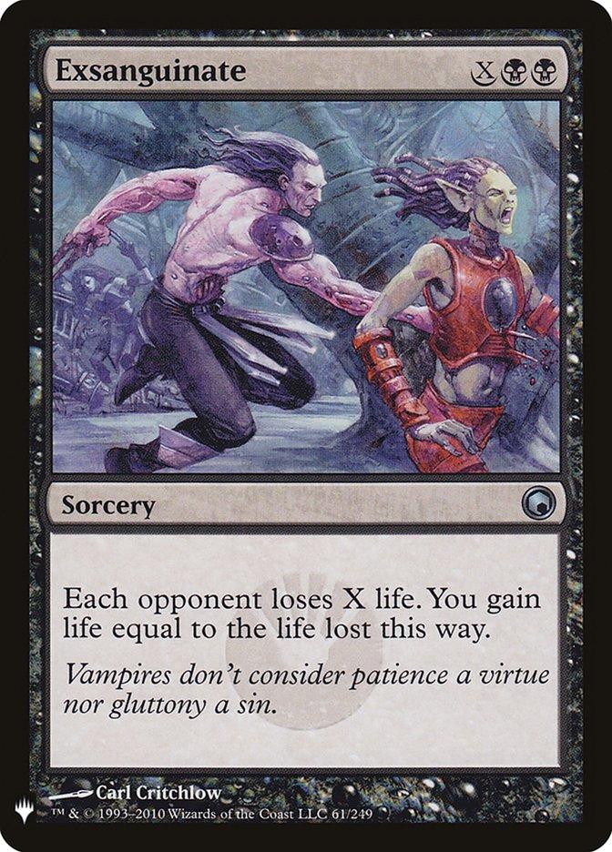 Exsanguinate | Mystery Booster/The List | Card Kingdom