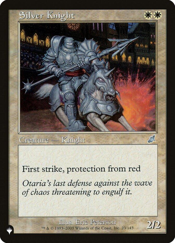 Silver Knight | Mystery Booster/The List | Card Kingdom