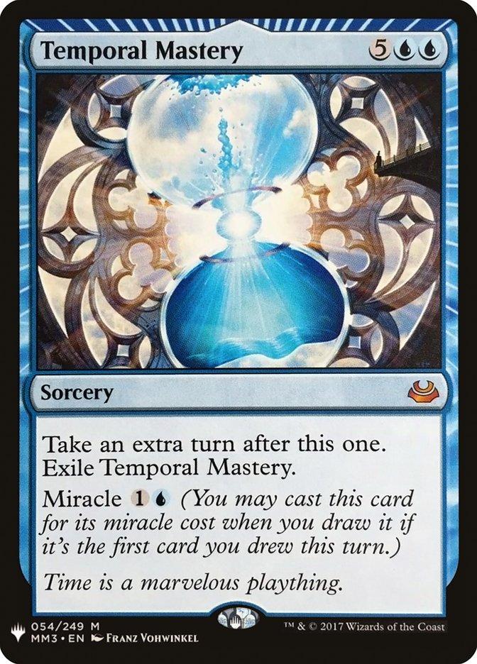 Temporal Mastery | Mystery Booster/The List | Card Kingdom