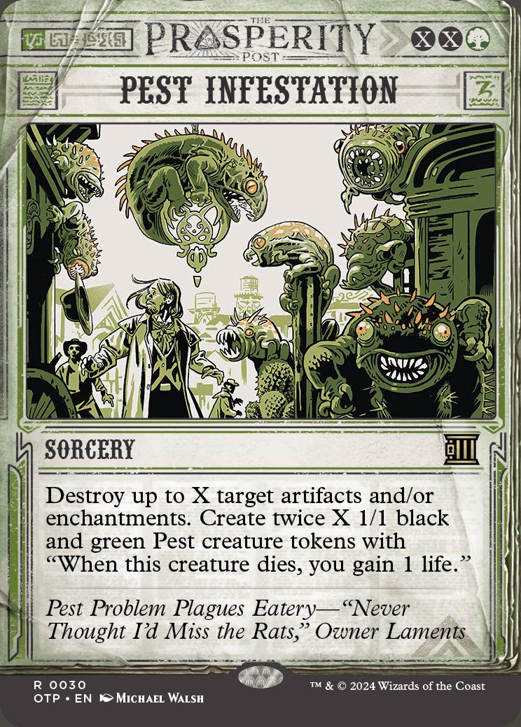 Pest Infestation | Outlaws of Thunder Junction Breaking News | Card Kingdom
