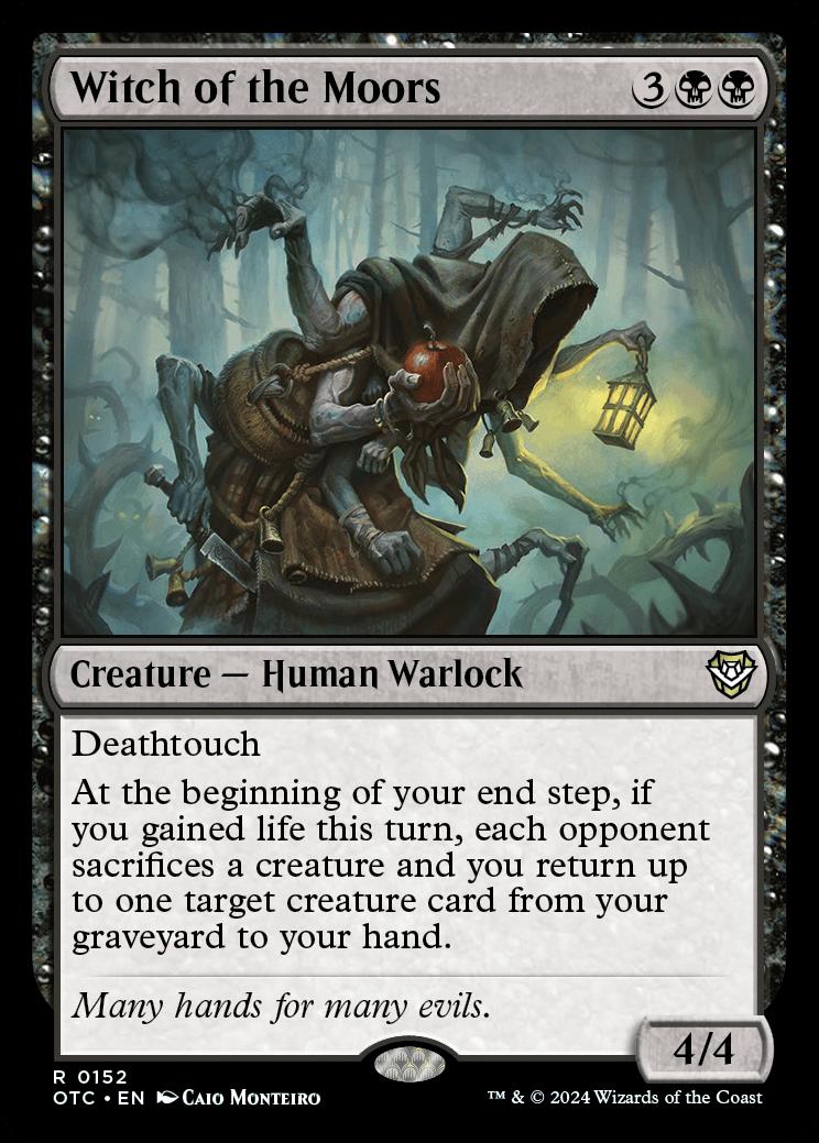 Witch of the Moors | Outlaws of Thunder Junction Commander Decks ...