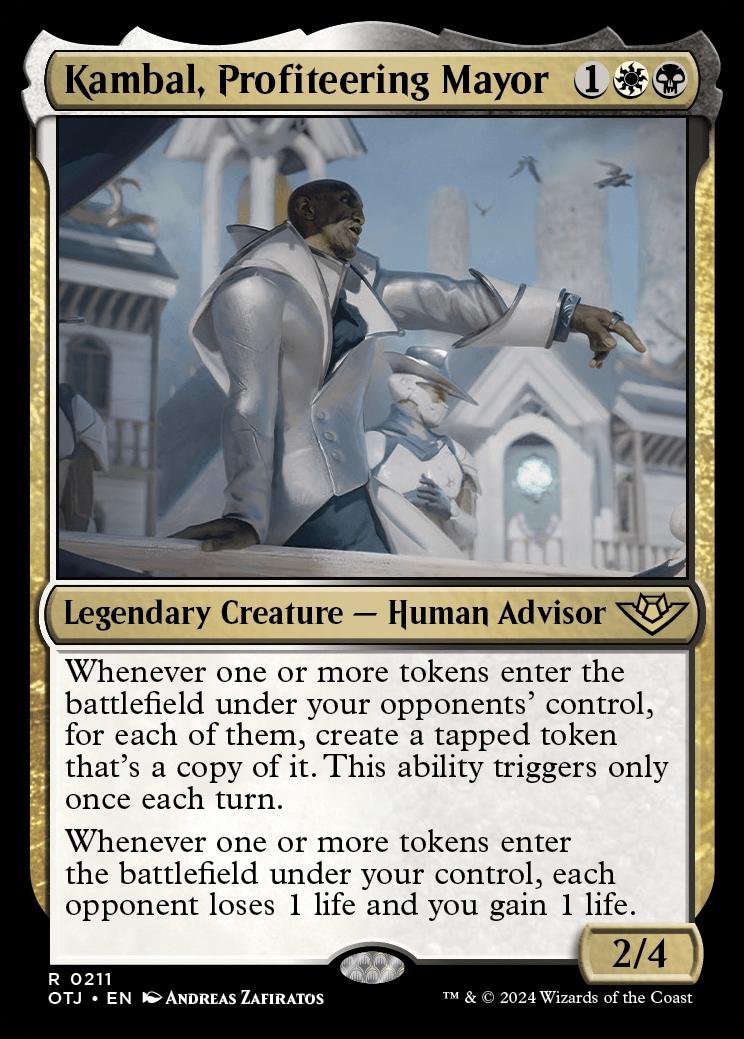 Kambal, Profiteering Mayor | Outlaws of Thunder Junction | Standard ...