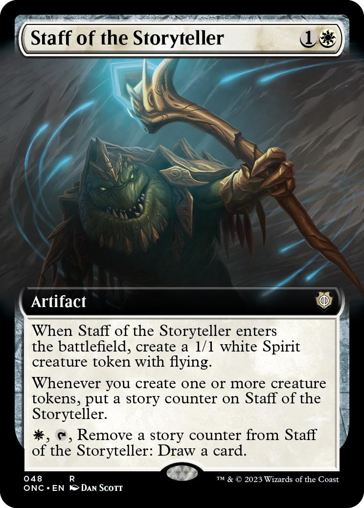 Staff of the Storyteller | Phyrexia: All Will Be One Commander Decks ...